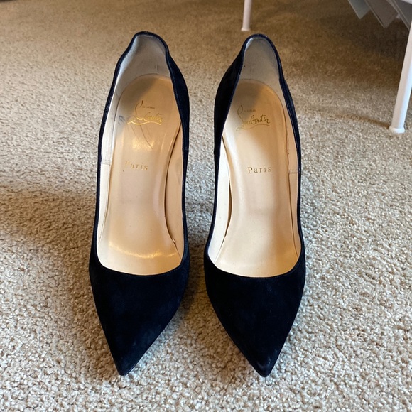 Christian Louboutin | Shoes | Christian Louboutin So Kate 2 Suede Pumps ...